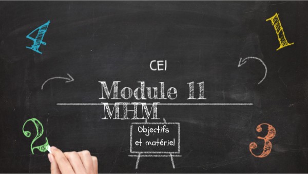 MHM CE1 module 11 | Genially