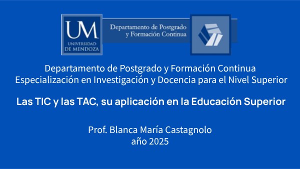 PRESENTACIÓN TIC y TAC | Genially