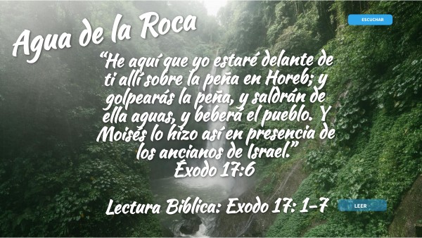 DEVOCIONAL AGUA DE LA ROCA