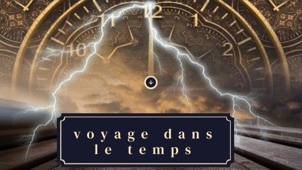 VOYAGE DANS LE TEMPS | Genially