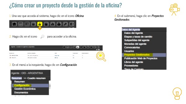 01B. Crear un proyecto Proyectos gestionados | Genially