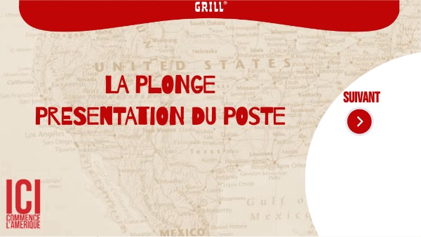 La plonge : M1_S1 Présentation du poste | Genially