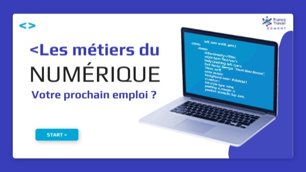Découverte des métiers du numérique | Genially