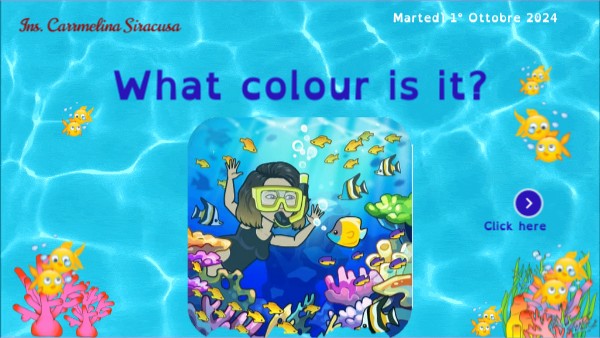 WHAT COLOUR IS IT? | Genially