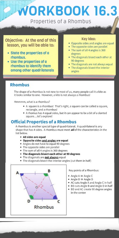 Geometry A - Workbook 16.3