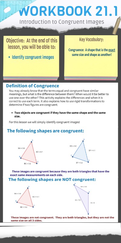 Geometry A - Workbook 21.1 | Genially
