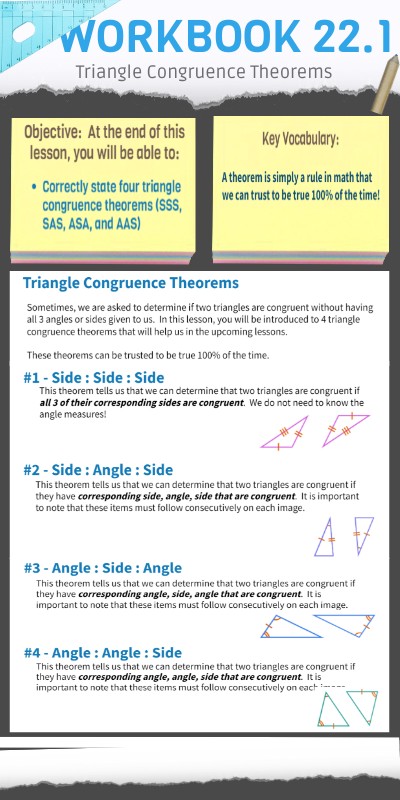 Geometry A - Workbook 22.1 | Genially