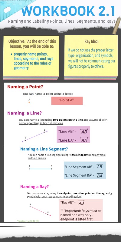 Geometry A - Workbook 2.1