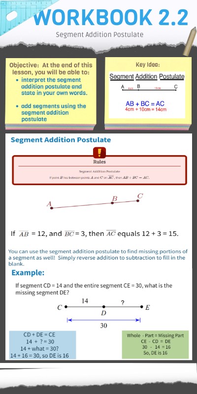 Geometry A - Workbook 2.2 | Genially