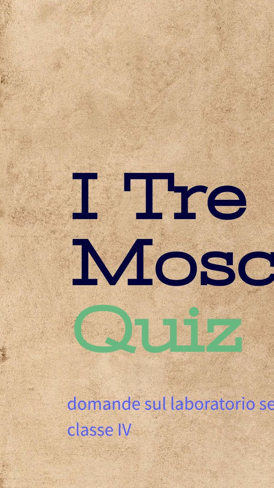 I Tre Moschettieri | Genially