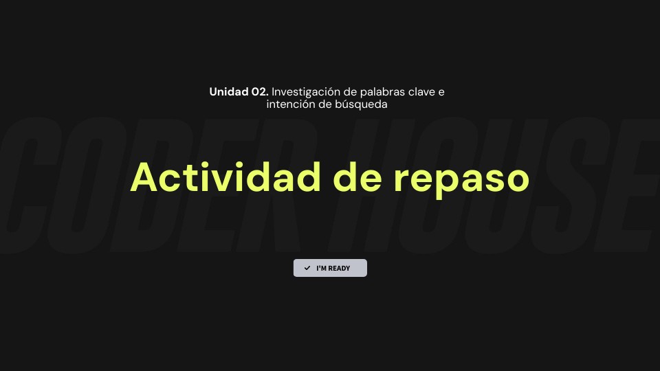 Actividad de Repaso- SEO Clase 4 | Genially