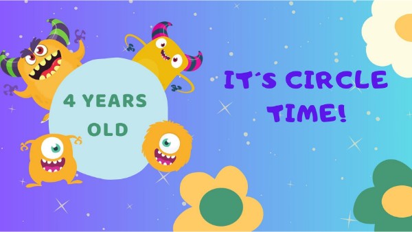 It´s Circle Time 4 years old | Genially