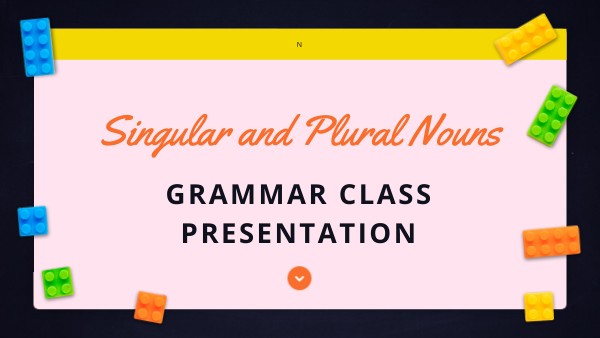 Singular and Plural Nouns 4th grade | Genially