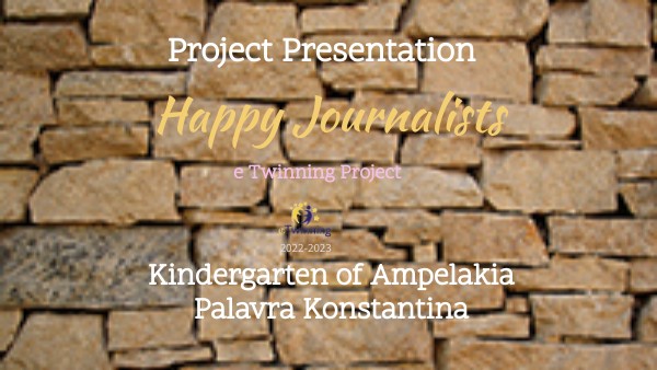 "Happy Journalists" PRESENTATION | Genially