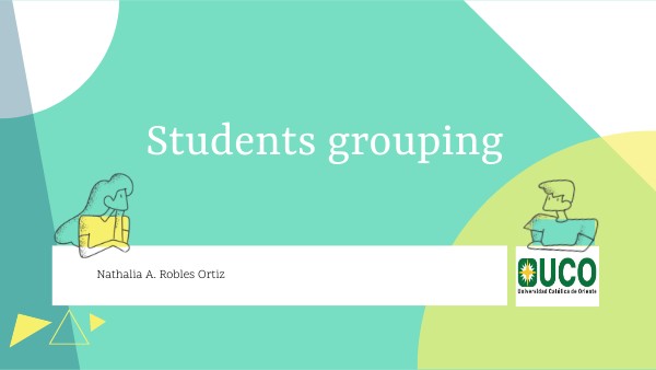 Students' grouping | Genially