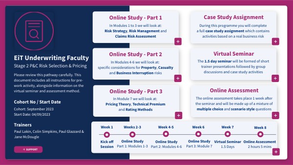 Stage 2 P&C Risk Selection & Pricing Pathway - Sept 2023