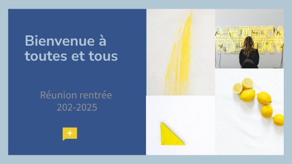 Rentrée 2024-2025 | Genially