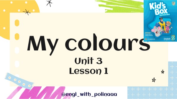 Starter unit 3 lesson 1* | Genially