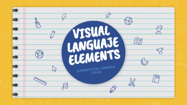 Visual language elements
