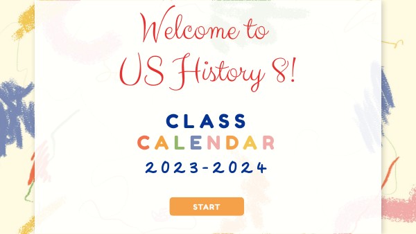 SCHOOL CALENDAR 23/24 | Genially