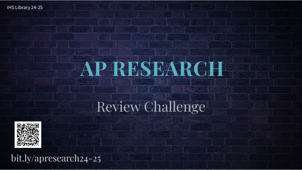 AP Research Review 24-25