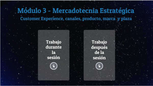 Dirección de Mkt - Módulo 3 III | Genially