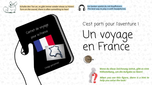 Voyage en France ESCAPE Complet | Genially