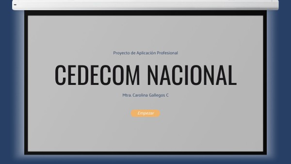 Cedecom Nacional PAP | Genially