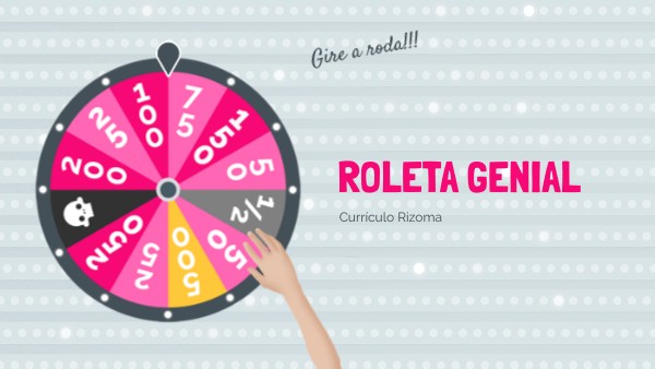 Quiz Roleta Genial Currículo Rizoma | Genially