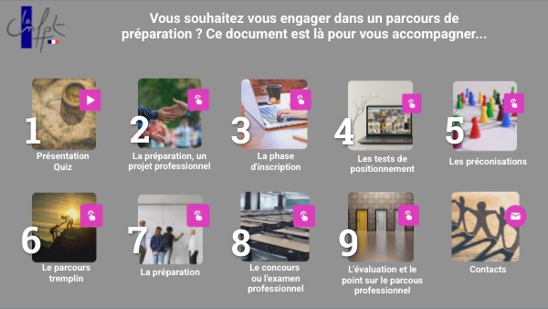 Présentation Prépas AGENTS | Genially