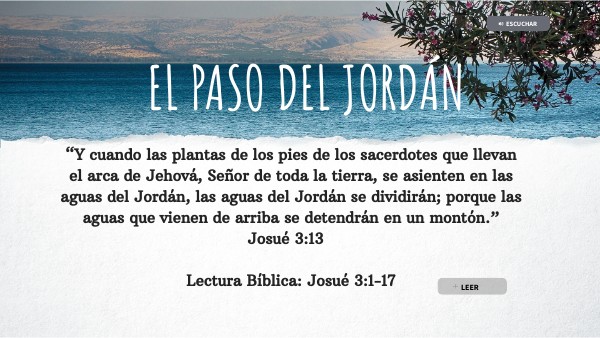 El paso del Jordán | Genially