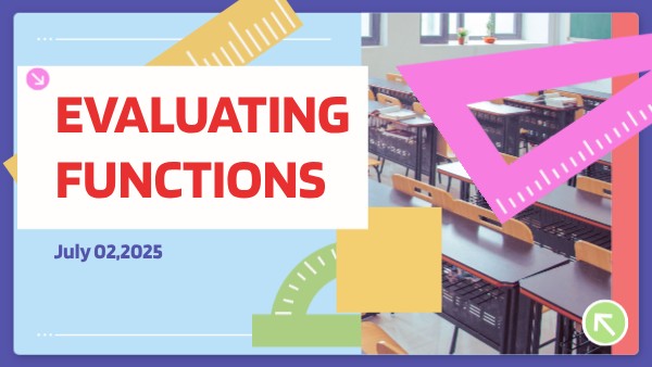 EVALUATING FUNCTIONS