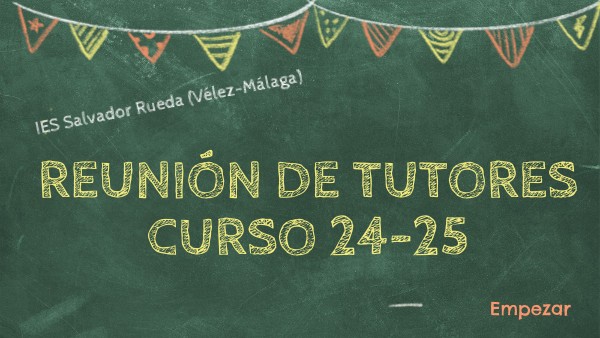 Reunión con tutores 24-25 | Genially