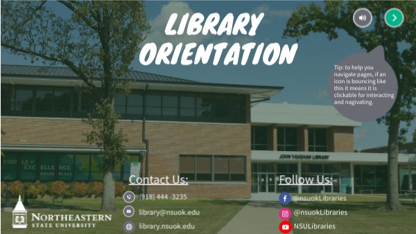 Library Orientation | Genially