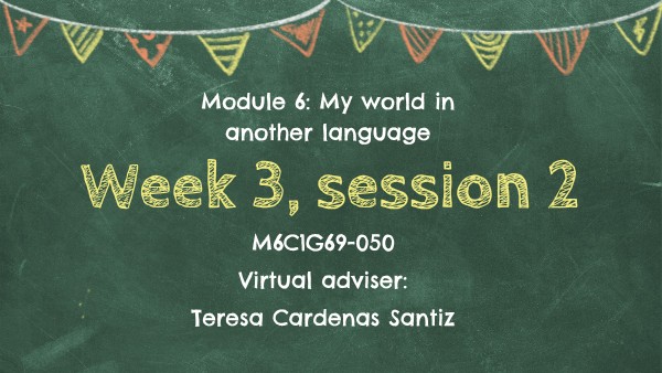 Semana 3, sesion 2 | Genially