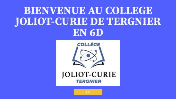 rentrée 6eme PP | Genially