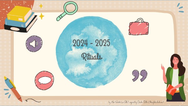 Rituels 4e 2024 - 2025 | Genially