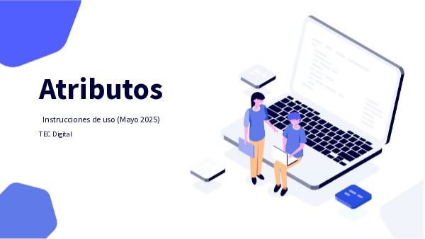 Instructivo Atributos | Genially