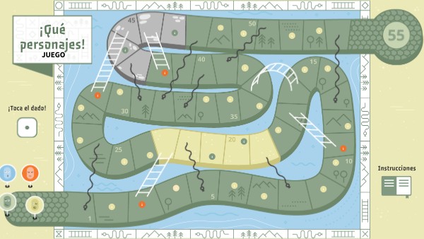 JUEGO: ¡QUÉ PERSONAJES! | Genially