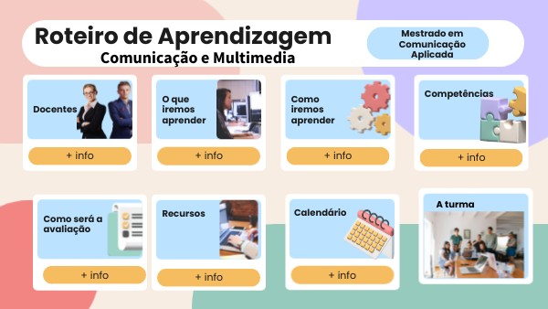 (MCA) Roteiro de Aprendizagem