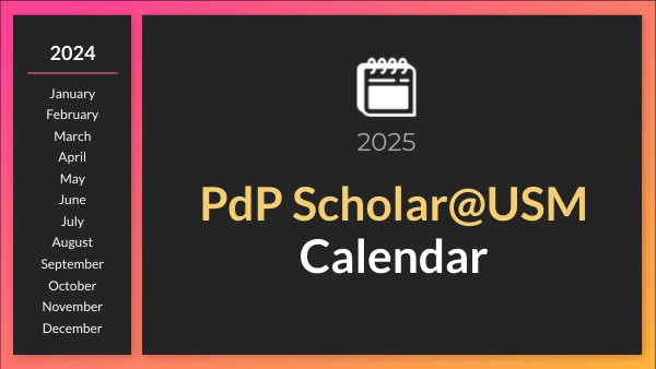 2024 PSS@USM CALENDAR | Genially