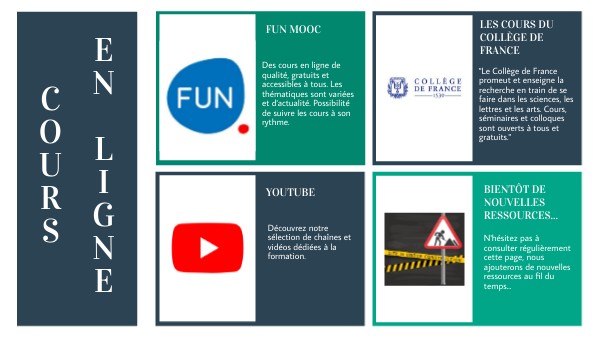 Cours en ligne | Genially