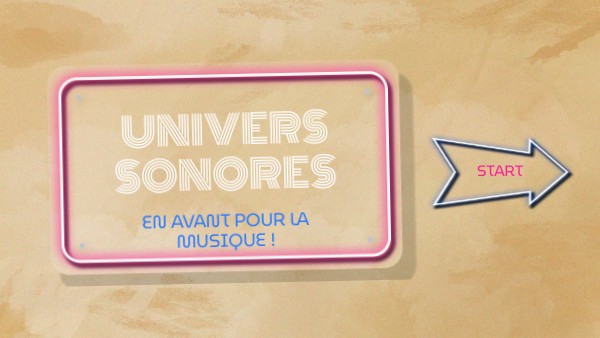 Univers sonore 2024 2025 | Genially