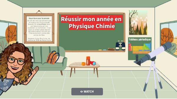 PRESENTATION La Physique chimie au collège | Genially