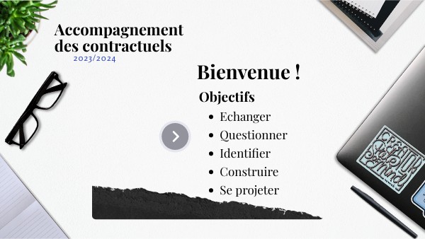 Accompagnement des contractuels 2023-2024 | Genially