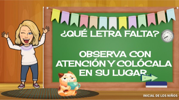 Inicial niños de clase | Genially