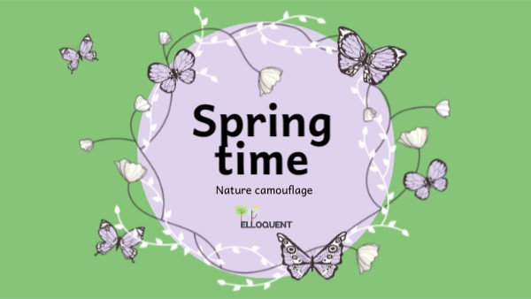 ELLoquent: Nature camouflage spring | Genially