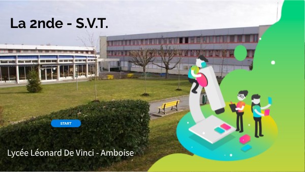 Présentation 2nde SVT | Genially
