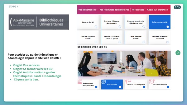 O5-S3 Guide thématique odontologie | Genially