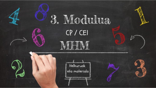MHM CP-CE1 3. Modulua